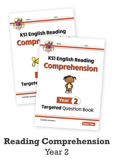 New Ks1 English Targeted Question Book Year 2 Reading Comprehension Book 1 And 2 Bundle
