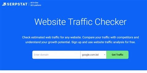 Where To Check Website Traffic Online Free Tools