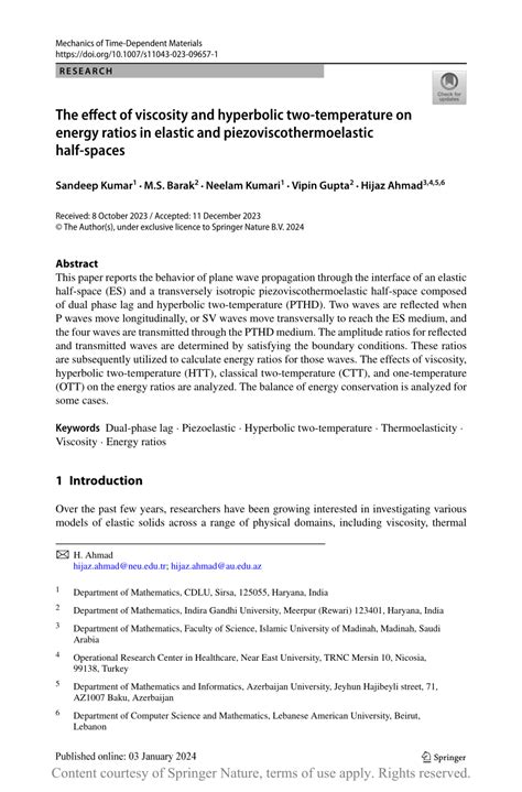 The Effect Of Viscosity And Hyperbolic Two Temperature On Energy Ratios In Elastic And