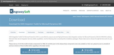 Dynamics 365 Kingswaysoft Install Carl De Souza