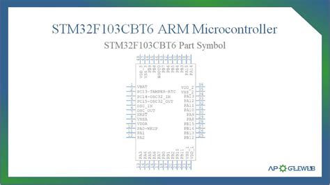 Stm32f103cbt6 Arm Microcontrollers Specification Pinout And