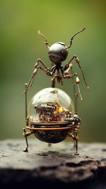 Premium Ai Image Mimicking Nature Exploring Robot Ants And Their Behaviors Ant Inspired