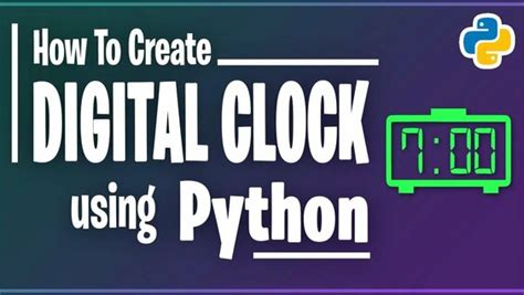 How To Create A Digital Clock Using Python And Tkinter Python For