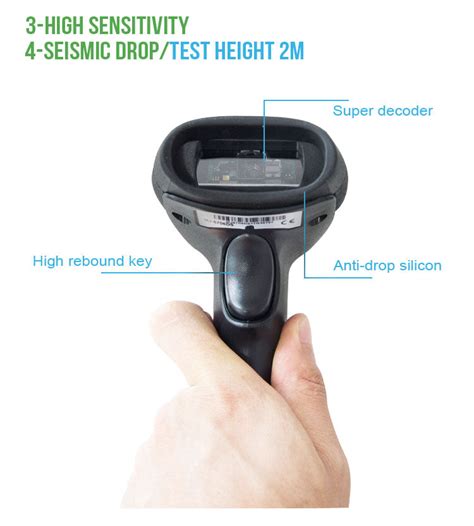 Shenzhen Supplier Portable Pos Accessories Handheld Barcode Scanner Rf Bvslcd