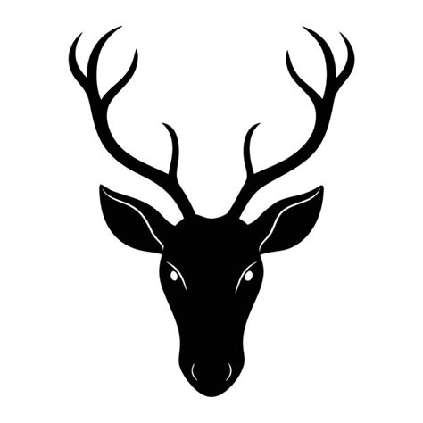 16 Thousand Deer Head Outline Drawing Royalty Free Images Stock
