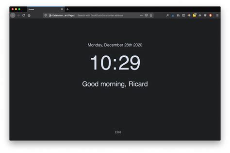 how to create a firefox custom start page ricard torres dev