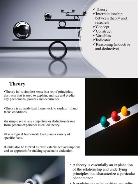 Theory And Variables Pdf Concept Theory