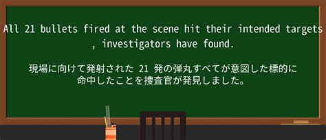 【英単語】intended Targetを徹底解説！意味、使い方、例文、読み方