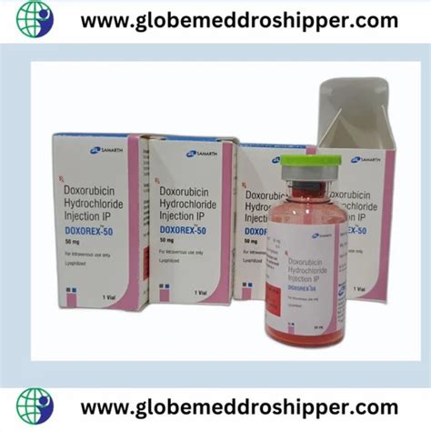 Doxorex 50 Doxorubicin Hydrochloride Injection At ₹ 189 Vial Doxorubicin Hydrochloride