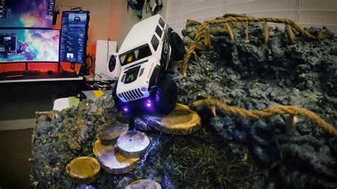 DIY Mini Desktop Crawler Course Axial SCX YouTube