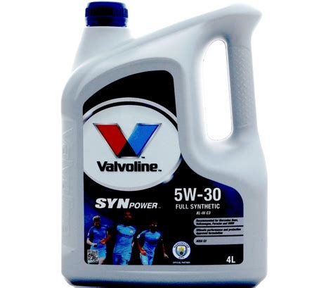 OLEJ VALVOLINE SYNPOWER XL-III C3 5W-30 4L LUBLIN - 7655908725 ...