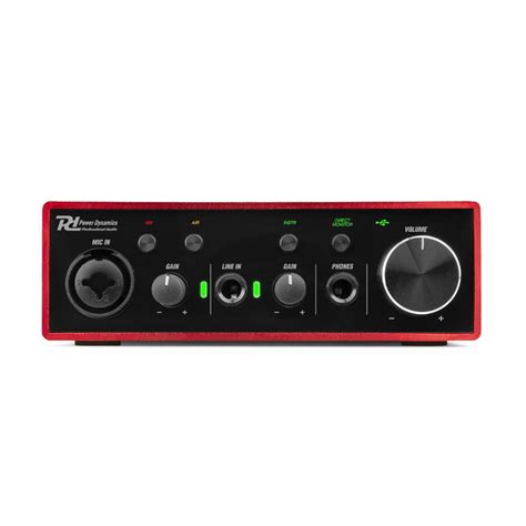 ≫ Comprar Power Dynamics 172 768 Pdx11 Usb Audio Interface Solo 114