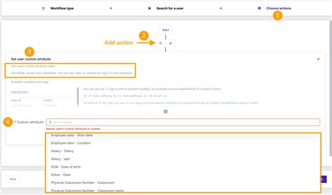 update the user s custom attributes with gat flow