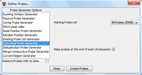 Interstitial Probe Generator