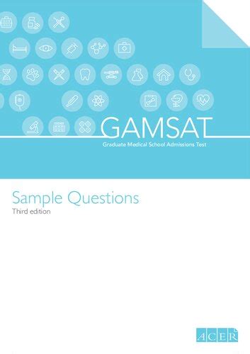 Solutions For Gamsat Sample Questions 3rd By Australian Council For Educational Research Book