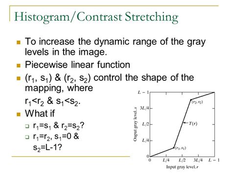 Contrast Stretching In Image Processing Captions Energy