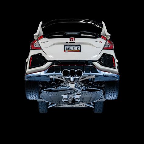 Awe Touring Edition Exhaust With Front Pipe Honda Civic Type R Fk8 17