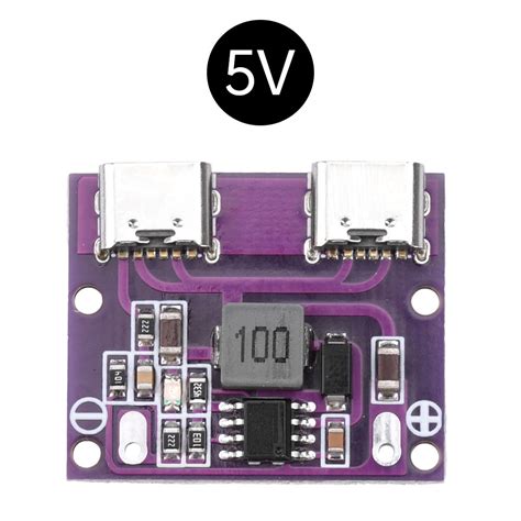 Occkic 9V 12V 24V 36V DC 6V 36V To 5V 3A DC DC Dual TYPE C Interface Step Down Module Charging