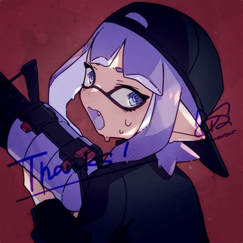Safebooru 52 Gal Splatoon 1girl Backwards Hat Baseball Cap Black Headwear Blue Eyes