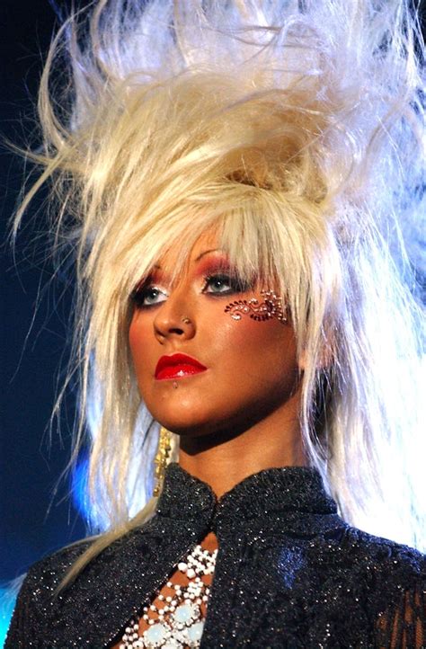 Christina Aguileras Hair Evolution Features All The Early 2000s Trends