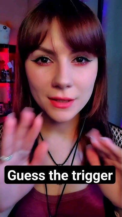 Guess The Trigger Asmr Asmrsounds Asmrvideo Youtube