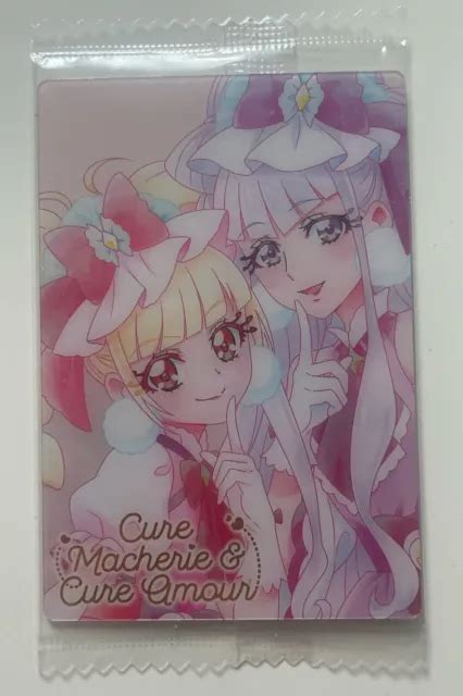 Precure Pretty Cure Card Wafers 6 09 Hugtto Cure Macherie Cure Amour