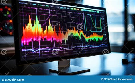 Charts Data Light Stock Illustration Illustration Of Colors
