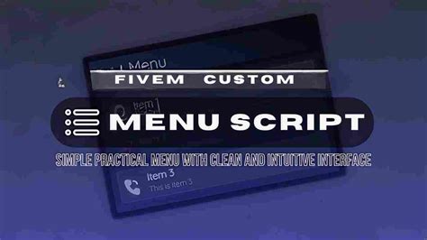 Fivem Custom Menu Script Fivem Store