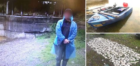Браконьєрство на Київщині у чоловіка вилучили незаконно виловлену рибу на понад 1 млн грн
