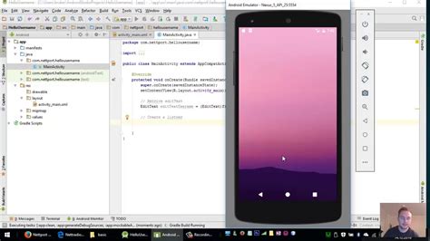 Android Java Edittext Listner Tutorial Youtube