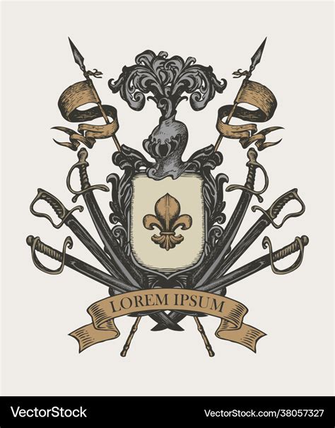 Medieval Style Coat Of Arms