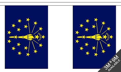 Indiana Small Bunting Welcome To Flag Superstore