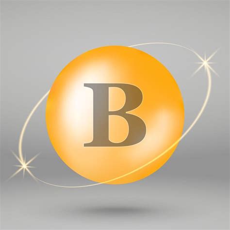 Premium Vector Vitamin Gold Icon Drop Pill Capsule