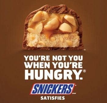 The Phenomenal Success Of Snickers Youre Not You When Youre Hungry