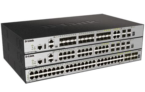 Port Layer Stackable Managed Gigabit SFP Switch With GbE Ports