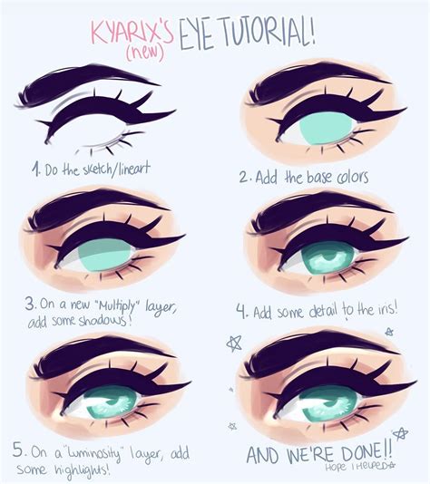 Moved To Kyarix On Instagram A New Eye Tutorial If Anyone Needs It