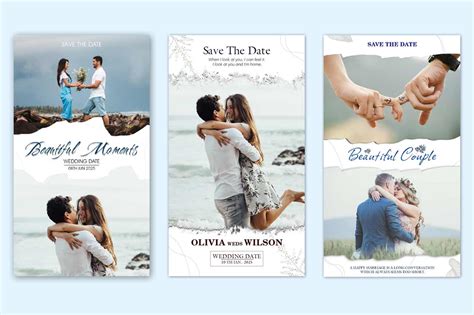 Save The Date Instagram Template Instagram Story Template