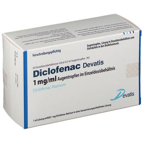 Diclofenac Devatis 1 Mgml 20x03 Ml Mit Dem E Rezept Kaufen Shop