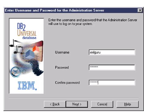 Setting The Db2 Userid And Password 5 Select Next Then Next To Confirm Download Scientific