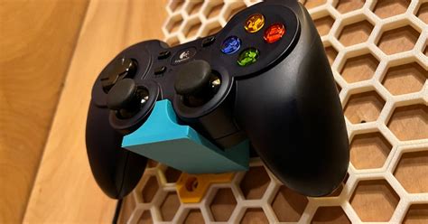 HSW Logitech F310 Mount By MagicWagon Download Free STL Model Printables Com