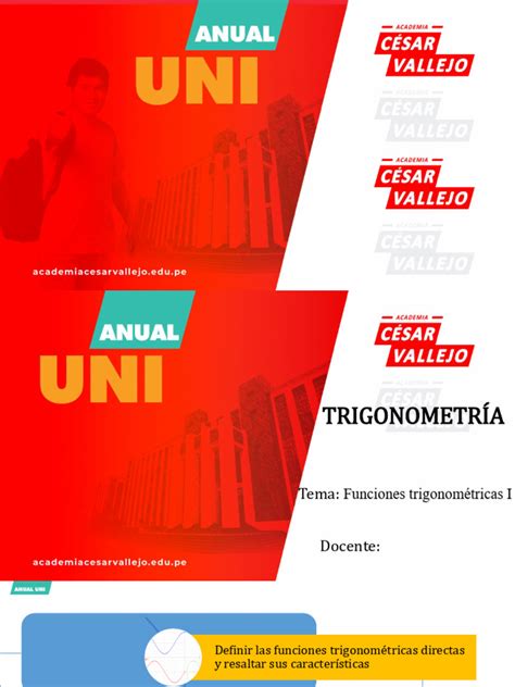 Funciones Trigonométricas I Descargar Gratis Pdf Función