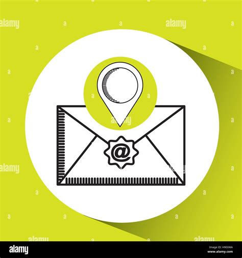 Pin Map Email Concept Pointer Graphic Vector Illustration Eps 10 Stock Pin Map Email Concept Pointer Graphic Vector Illustration Eps 10 Stock