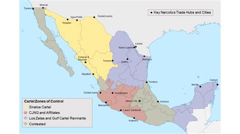 Los Zetas Map