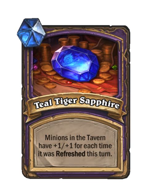 Battlegroundsteal Tiger Sapphire Hearthstone Wiki
