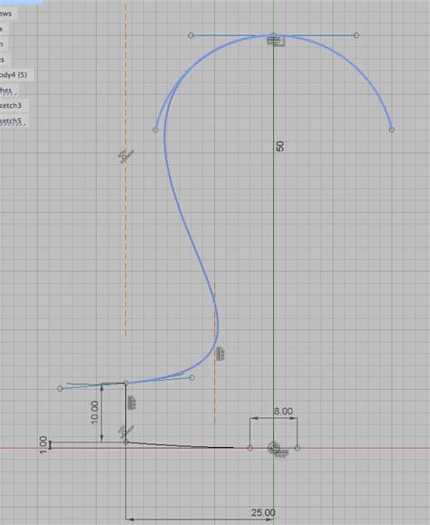when using smooth constraint why are curvature handles hidden