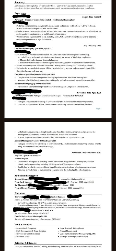 Please Help Rresumes