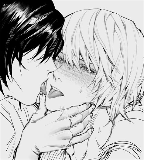 Yagami Light And L Death Note Drawn By Ruttikashin Danbooru