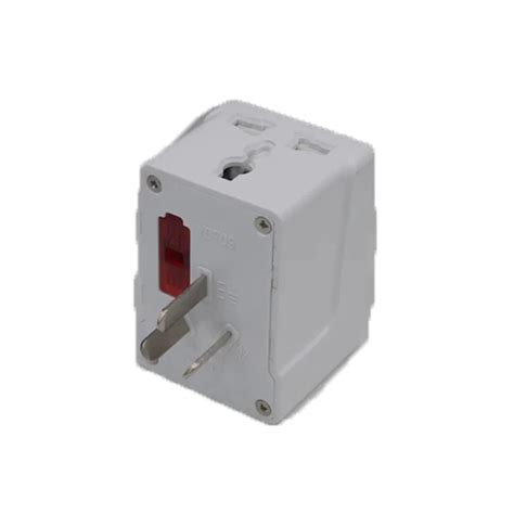 Universal Adapter Square 2 Round 3 Pin Decor Essentials