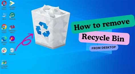 How To Remove Recycle Bin From Desktop In Windows 1011
