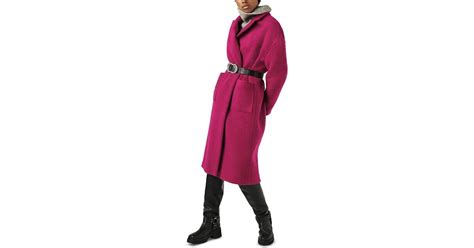 Ba Sh Tao Coat In Pink Lyst